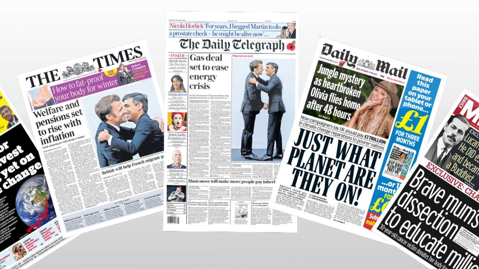 Tuesday's national newspaper front pages | UK News | Sky News