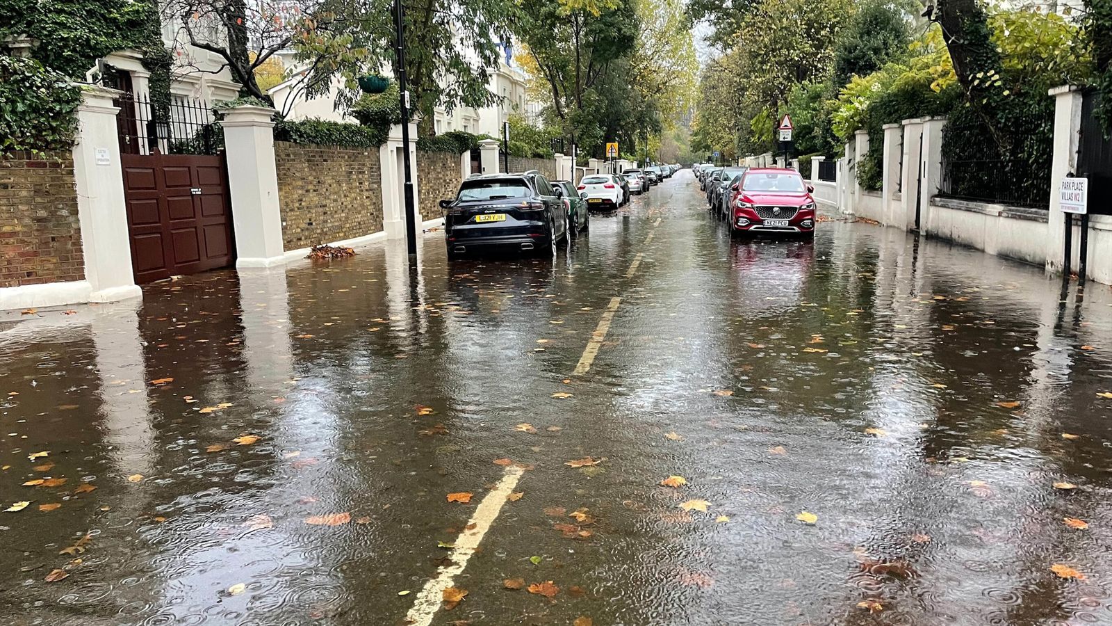 UK weather: Flooding causes road and rail disruption as heavy rainfall ...
