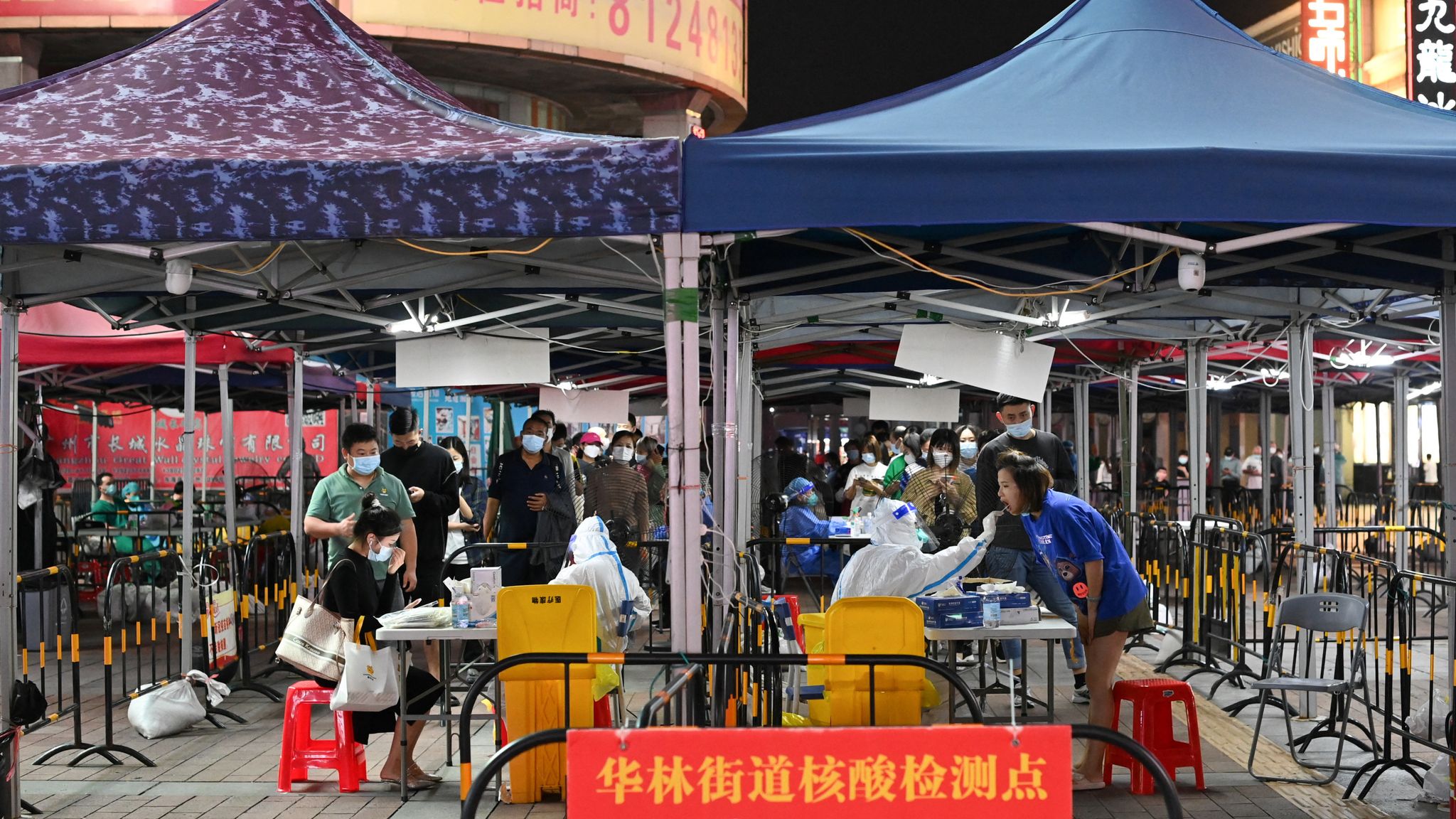 Lockdown frustration grows in China's COVID epicentre despite a surge ...