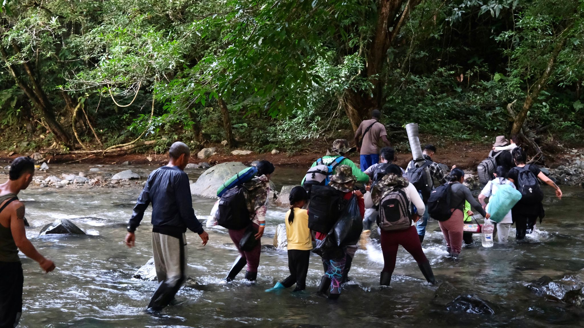 The Darien Gap: The deadly jungle trek where families risk their lives ...