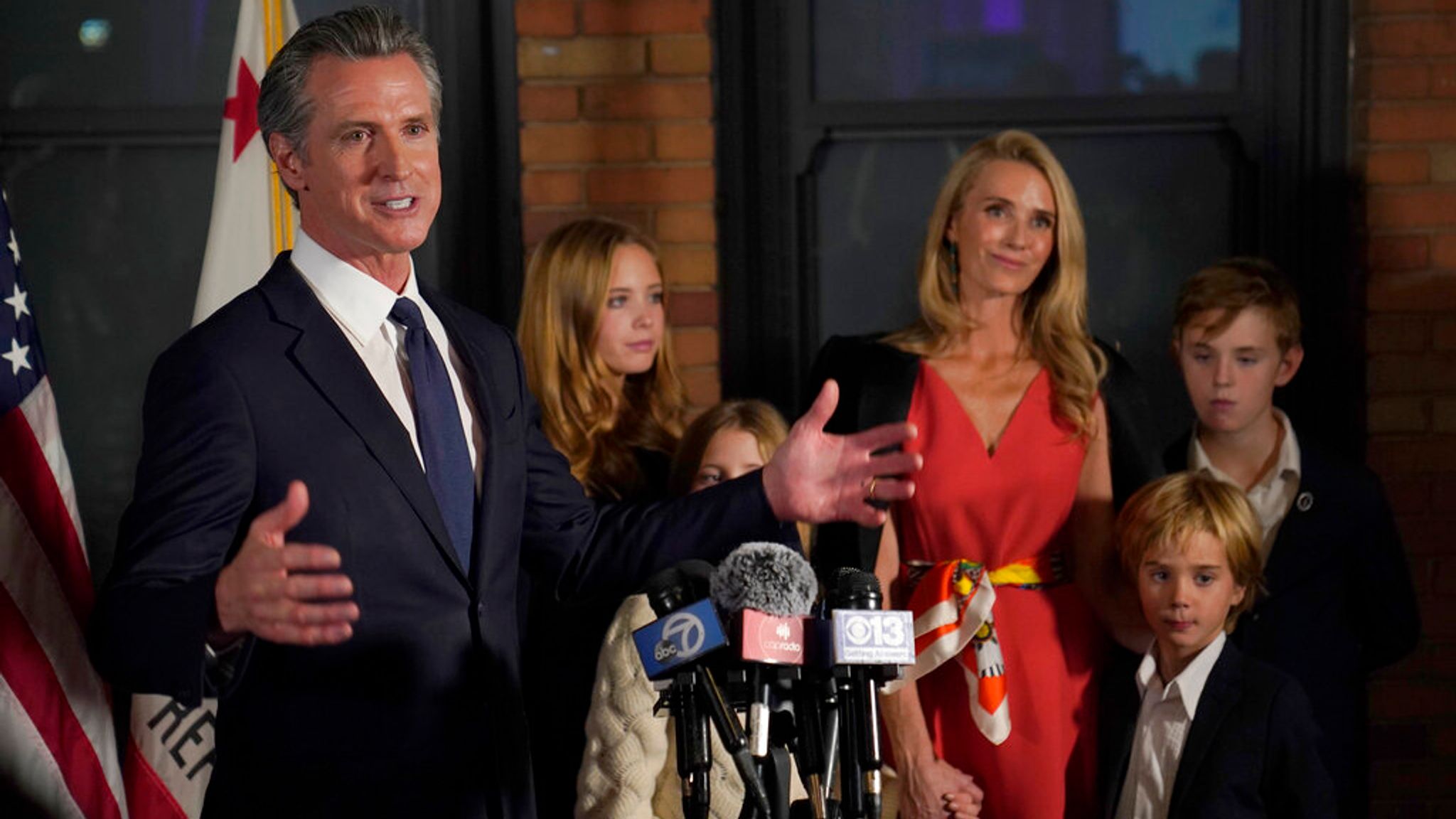 California governor's wife Jennifer Siebel Newsom breaks down in tears ...