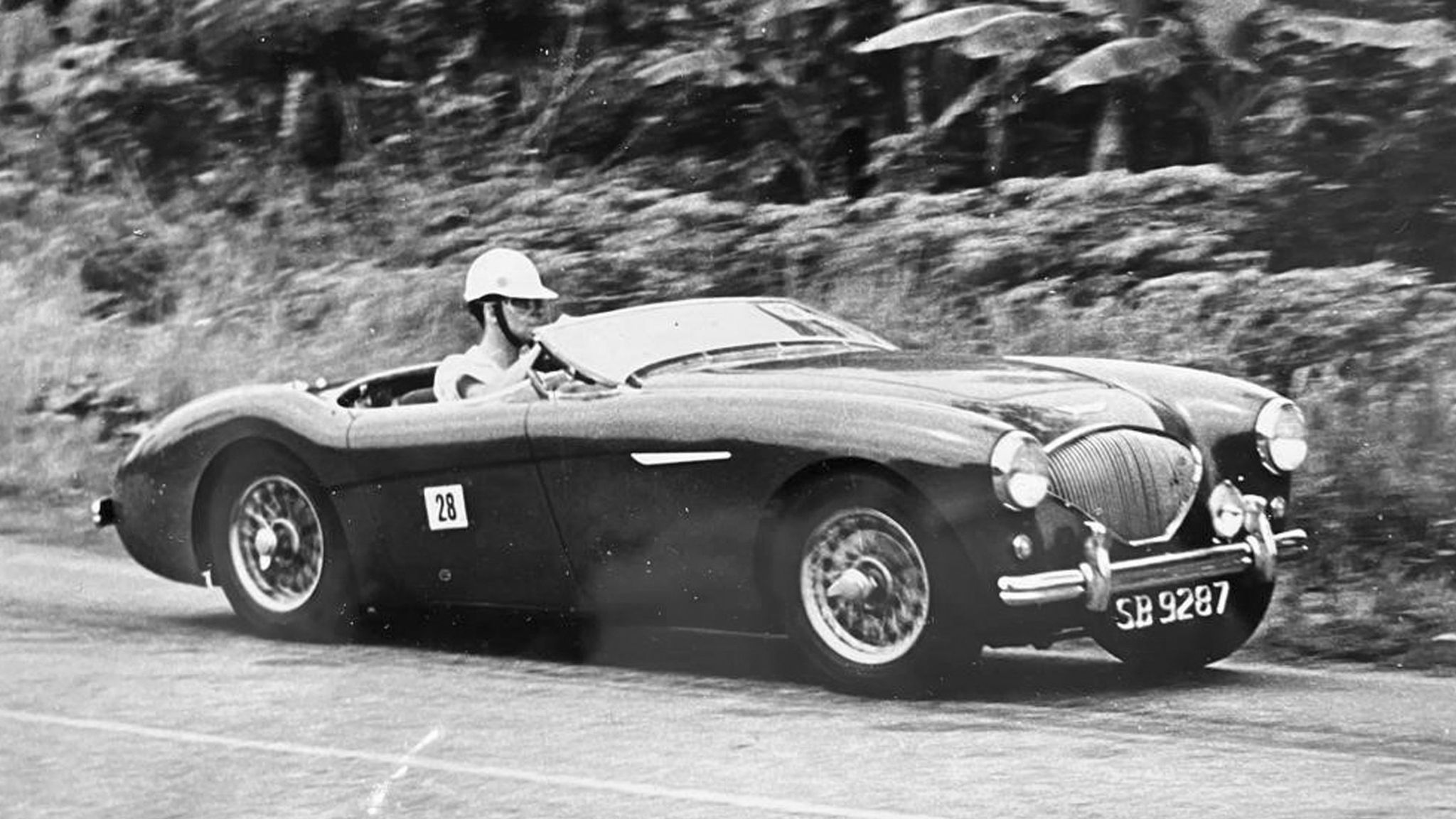 Care home resident relives racing driver past with surprise trip ...