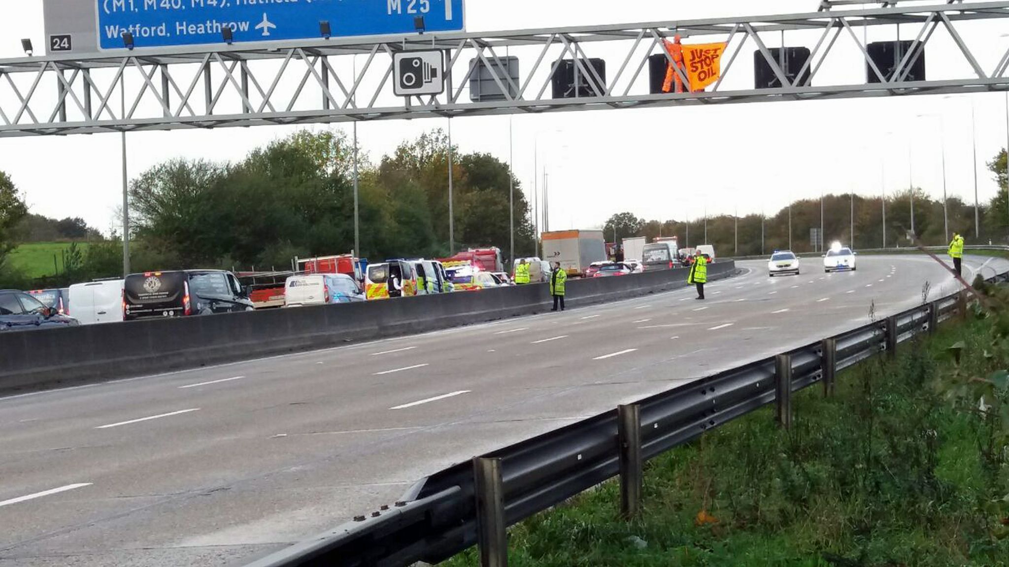 Just Stop Oil protest: Essex Police officer injured while responding ...