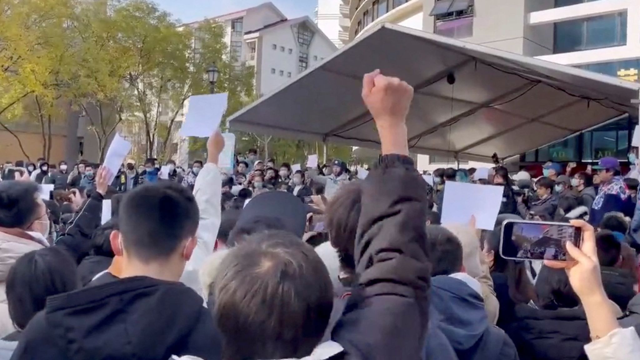 China: More than 30 years after Tiananmen Square, students are again on ...