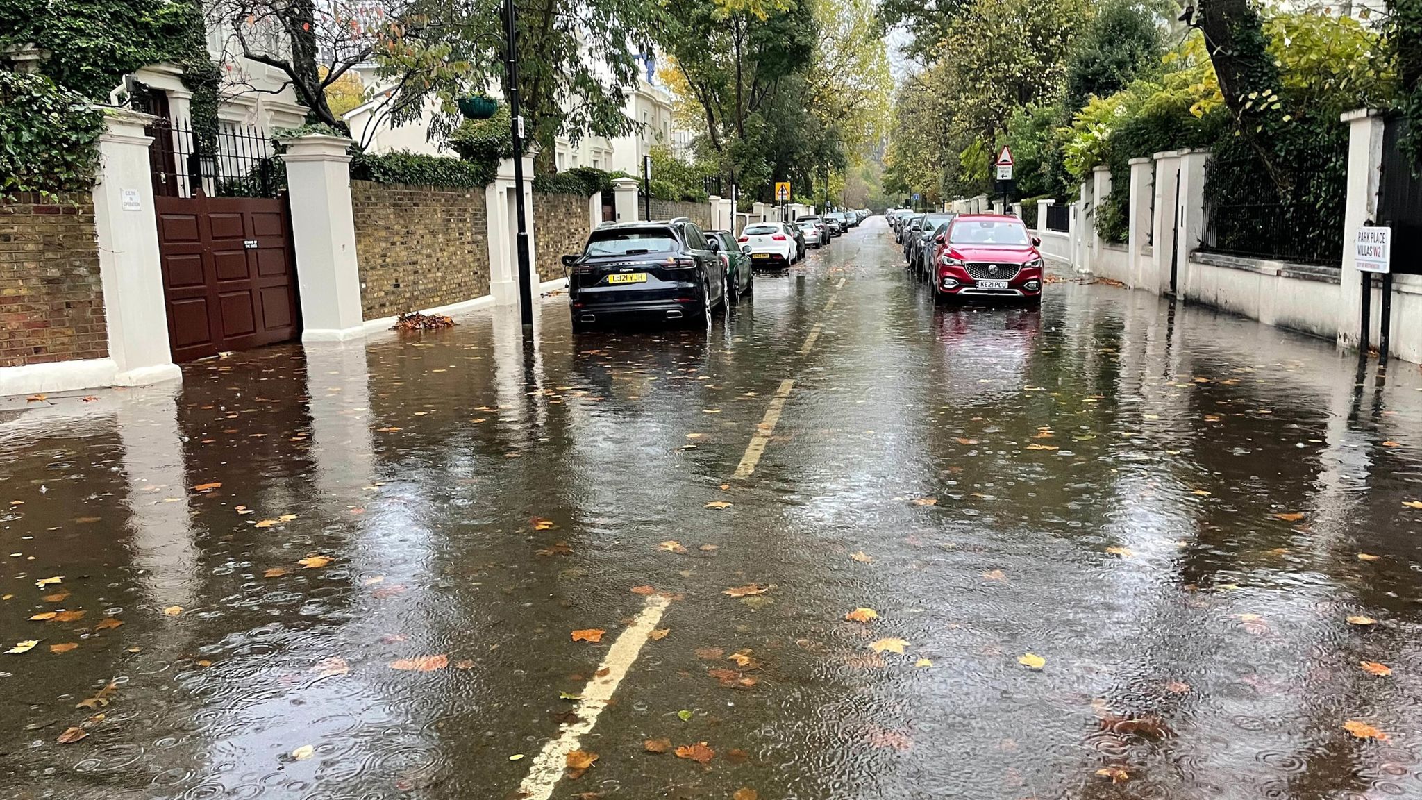 UK weather: Flooding causes road and rail disruption as heavy rainfall ...
