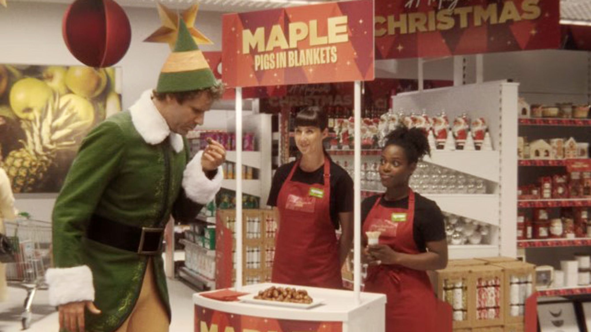 Will Ferrell stars as Buddy the Elf in Asda's Christmas advert | Ents ...