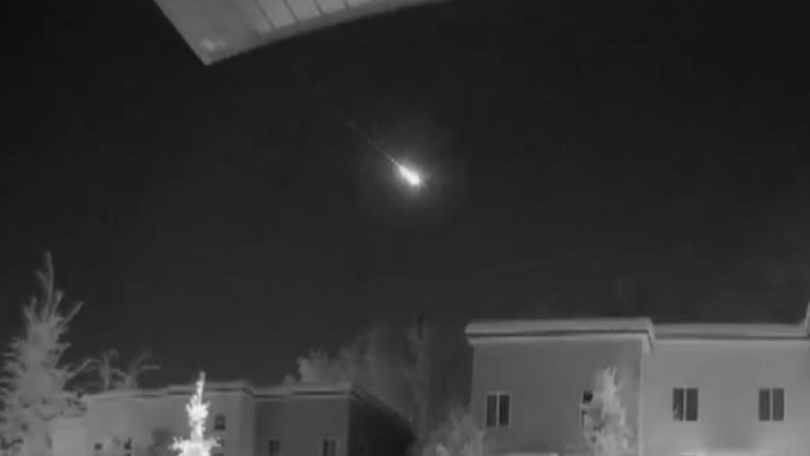 Bright meteor lights up sky over southern Alaska | US News | Sky News