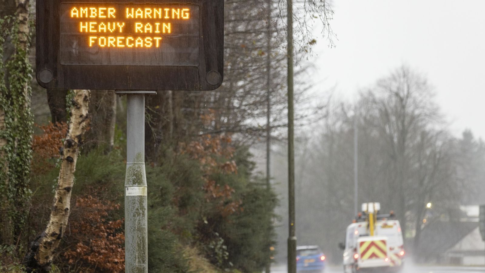 Heavy Rain And Flooding Sparks Travel Chaos In Scotland Ahead Of New