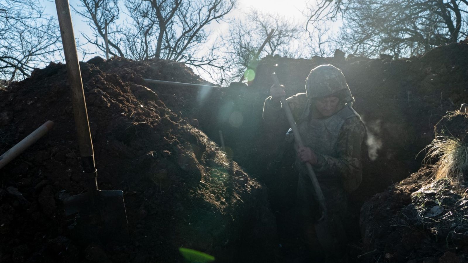 Ukrainians fight Russian mercenaries and plummeting temperatures in the ...