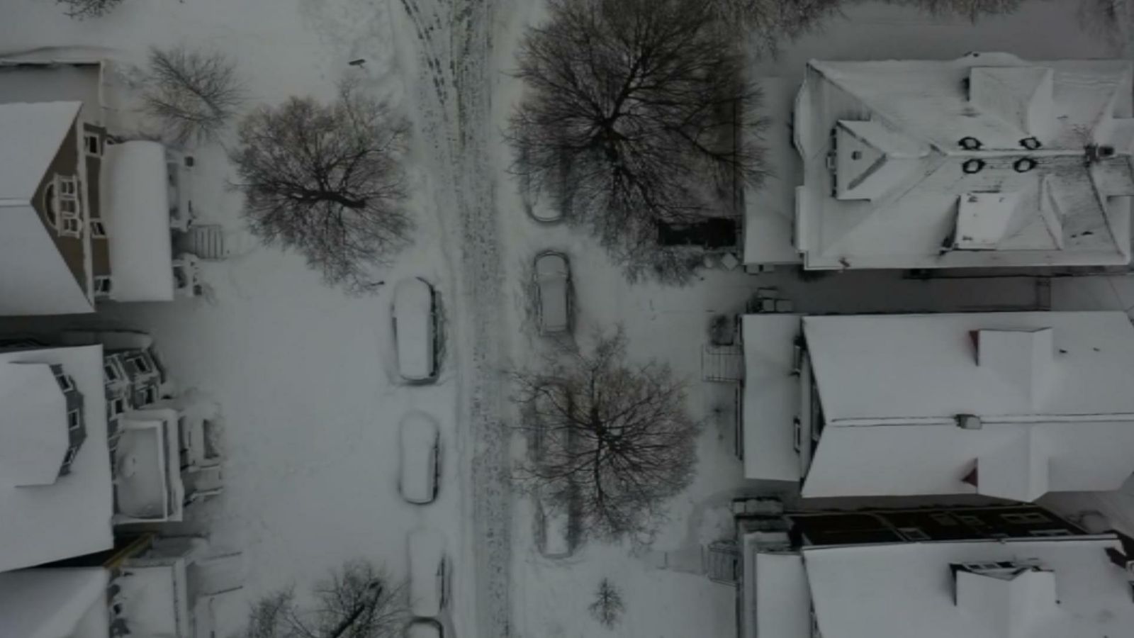 Drone footage shows aftermath of a deadly blizzard in Buffalo, New York ...