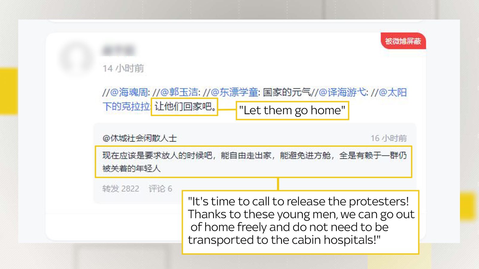 Undeleted posts on social media site Weibo expose the extent of China's ...