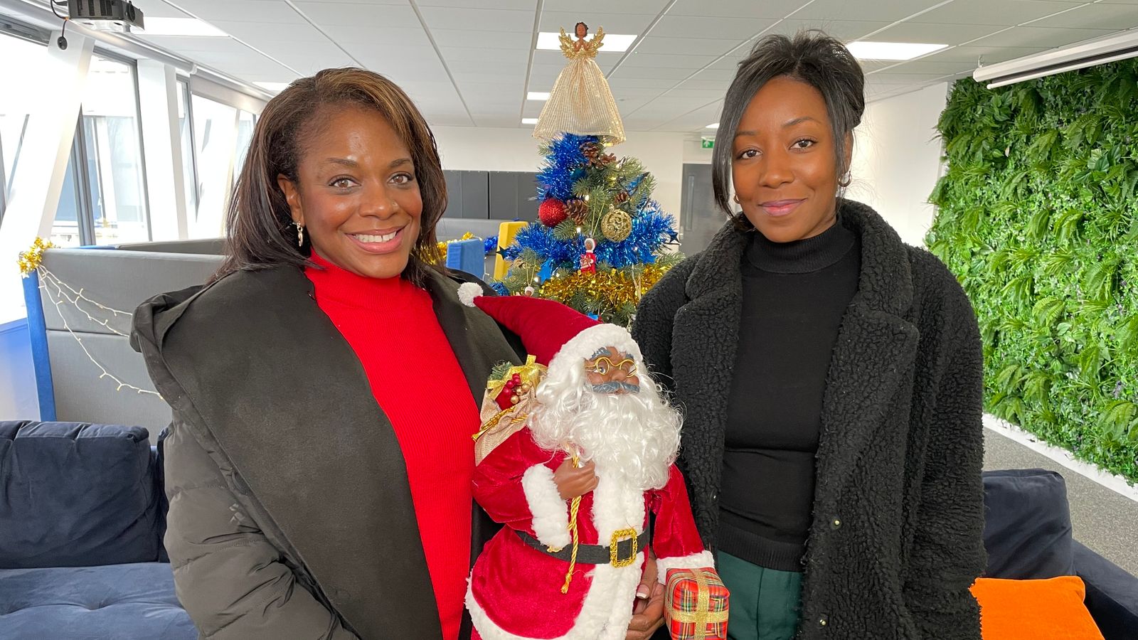 Ethnically diverse Christmas decorations help 'conversations about race ...