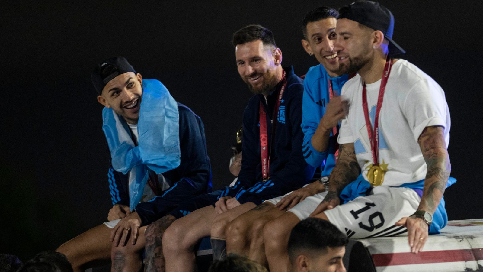 Lionel Messi and his all-conquering Argentina team return home to ...