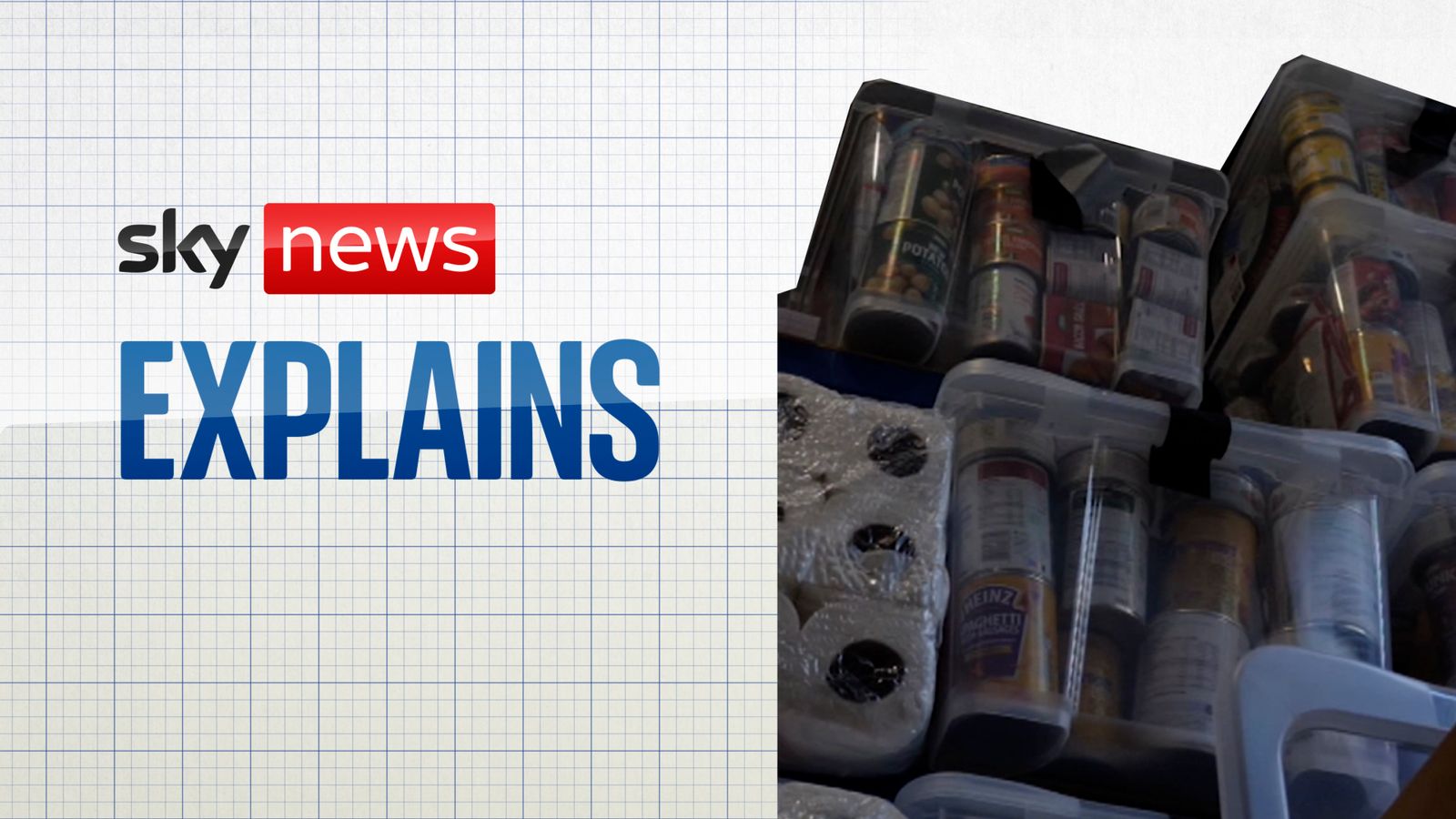 Sky News explains: Why preppers are stockpiling food and goods | UK ...