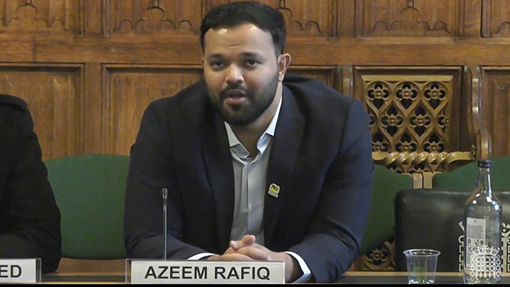 Investigation after reports man defecated in garden of cricketer Azeem ...