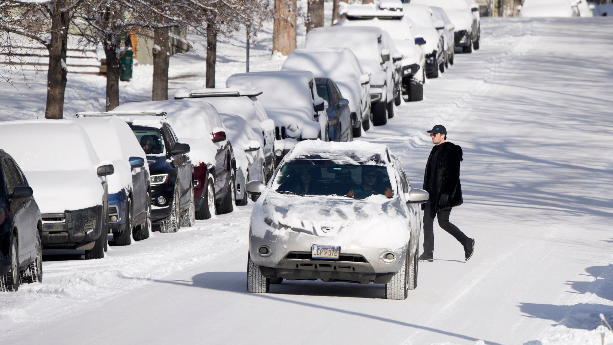 In pictures: US gripped by deep freeze as bomb cyclone hits | US News ...