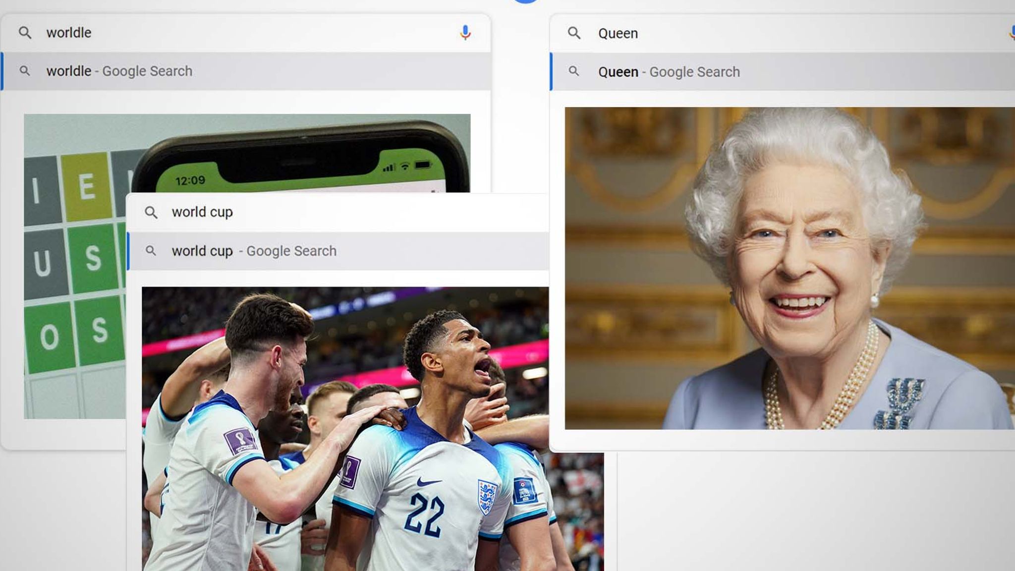 Wordle, the World Cup, and the Queen - what the UK searched for this ...