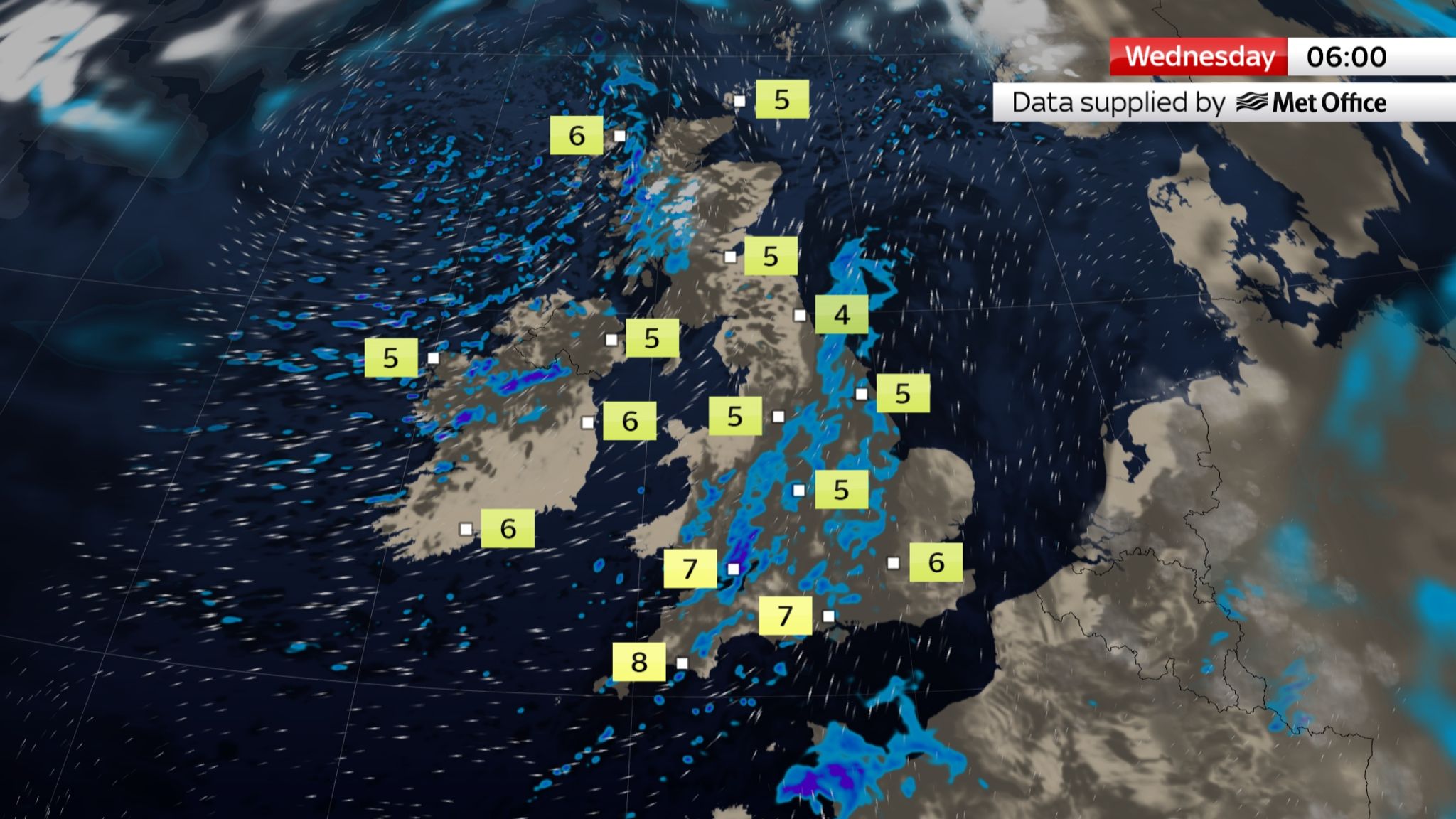 UK weather: What's the forecast for Christmas Day? | UK News | Sky News