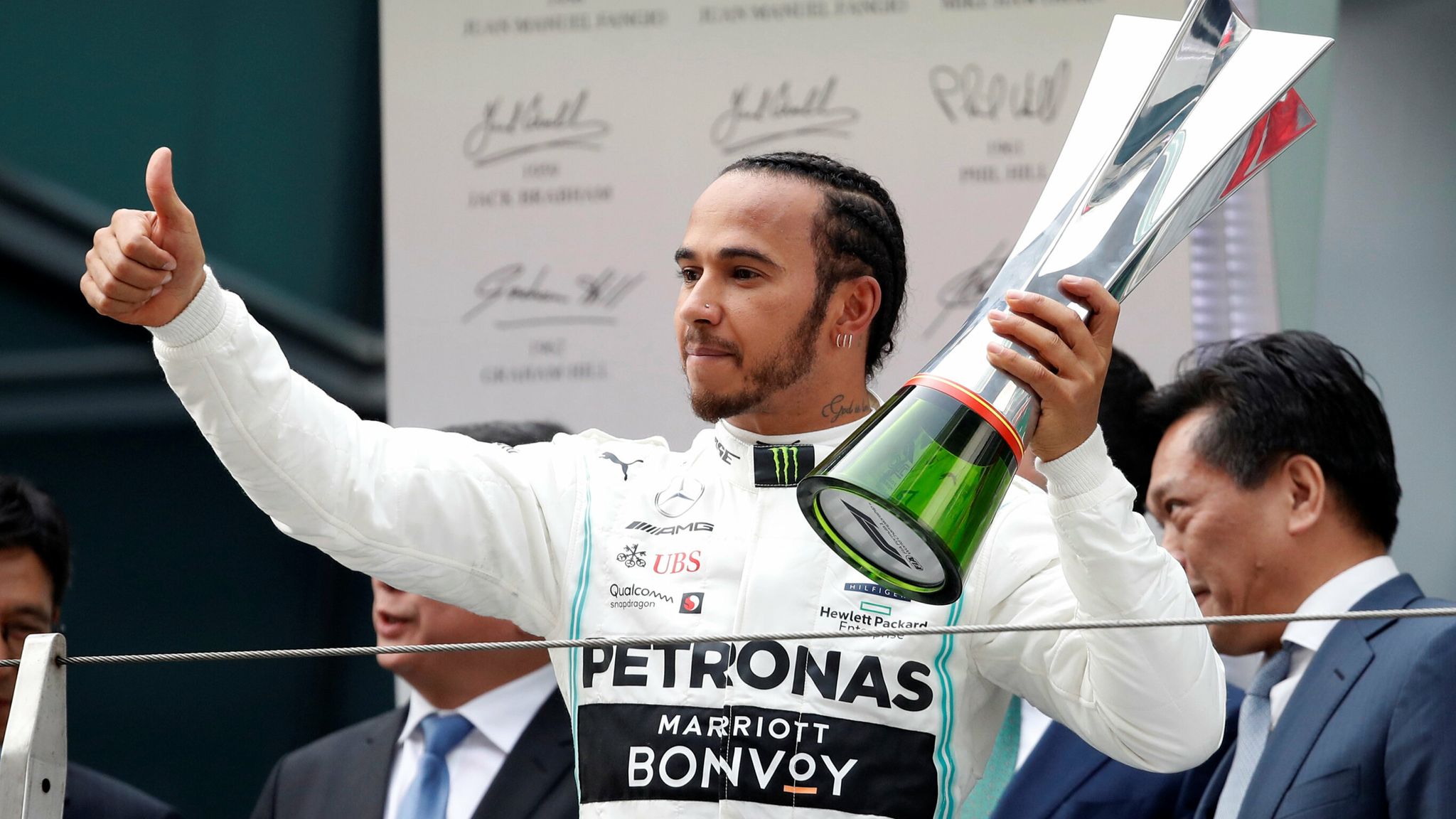 Lewis Hamilton reveals he had bananas thrown at him in school and was ...