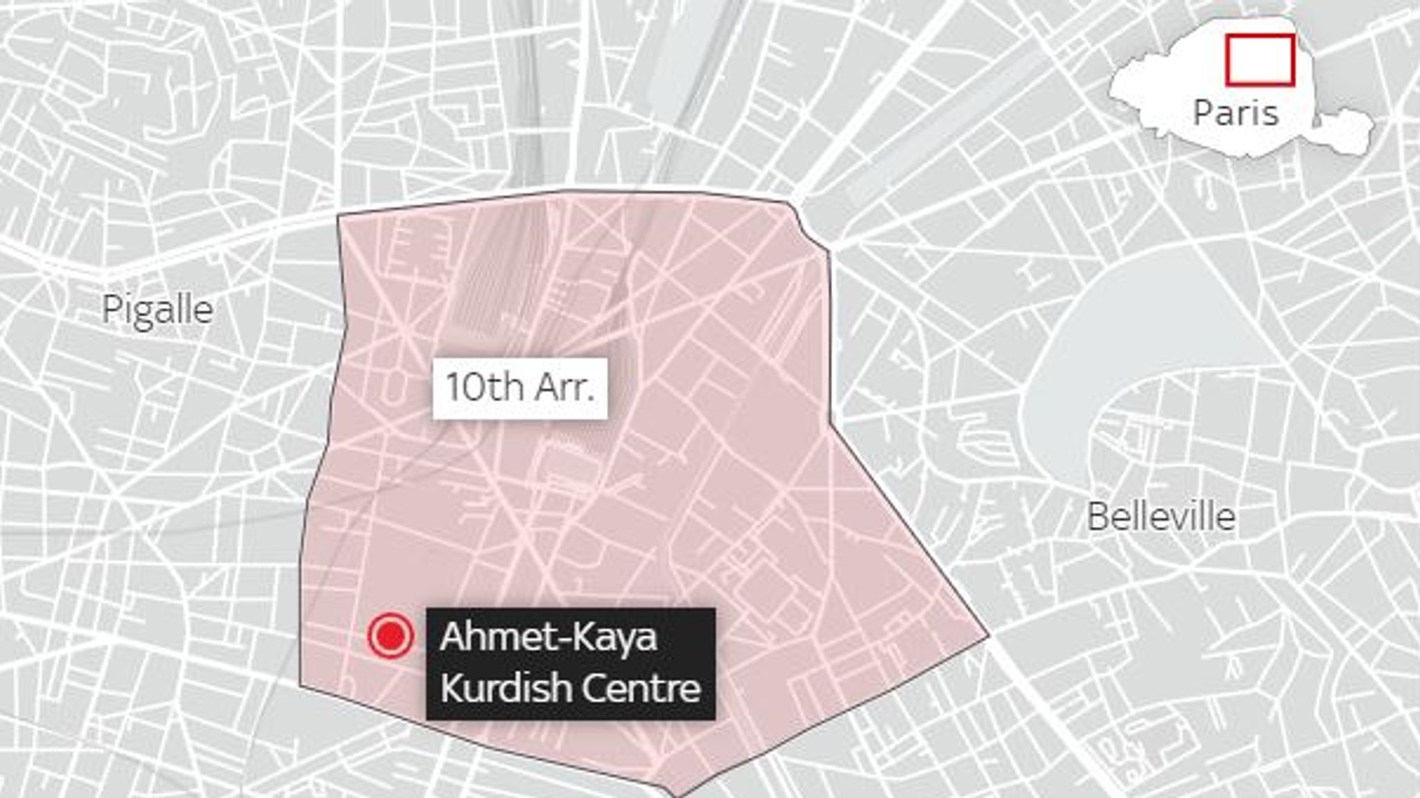 Paris shooting: Three killed and several wounded at Kurdish cultural centre | World News | Sky News