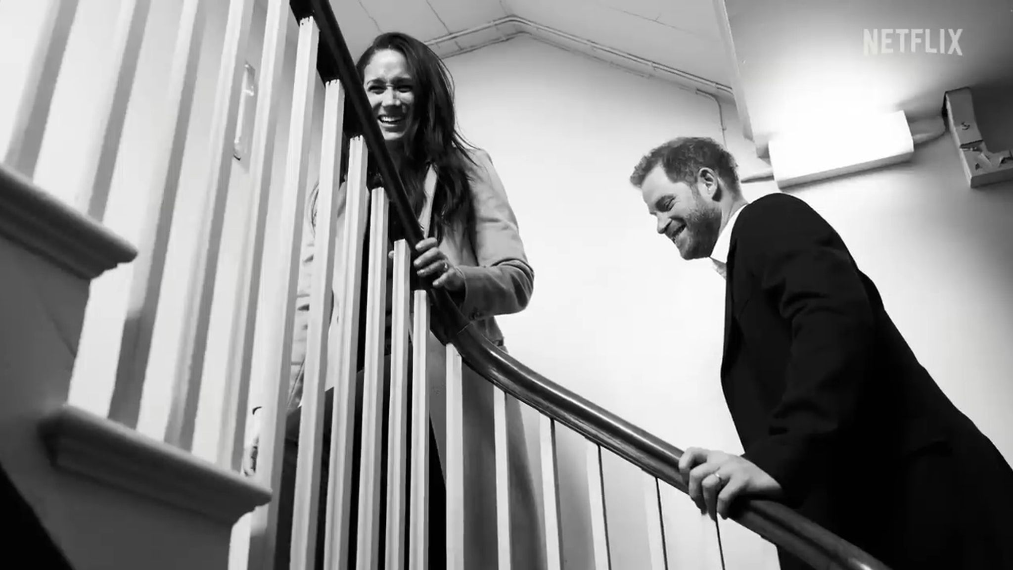 Harry and Meghan Netflix documentary: Duke blames media for Meghan's ...