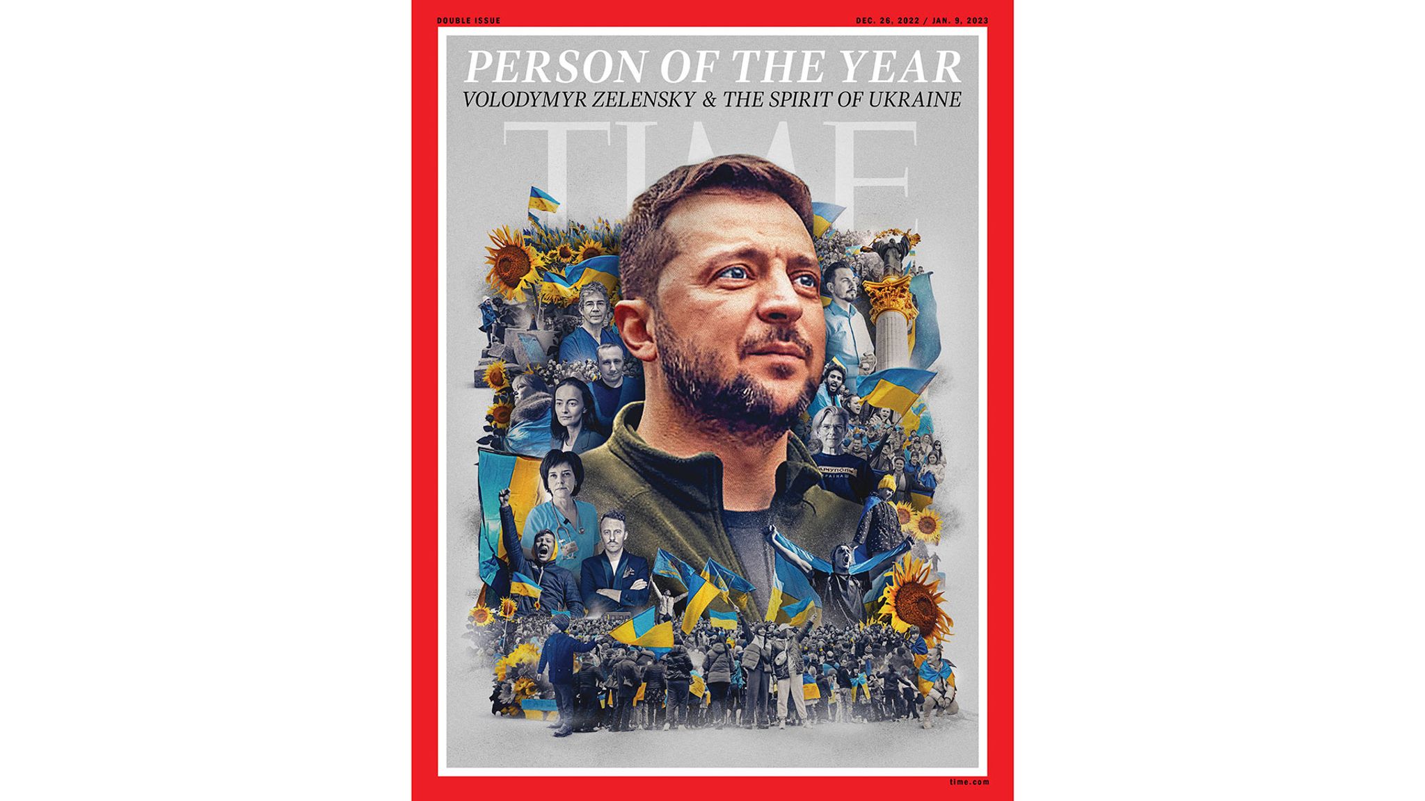 Volodymyr Zelenskyy and 'the spirit of Ukraine' named Time magazine's ...
