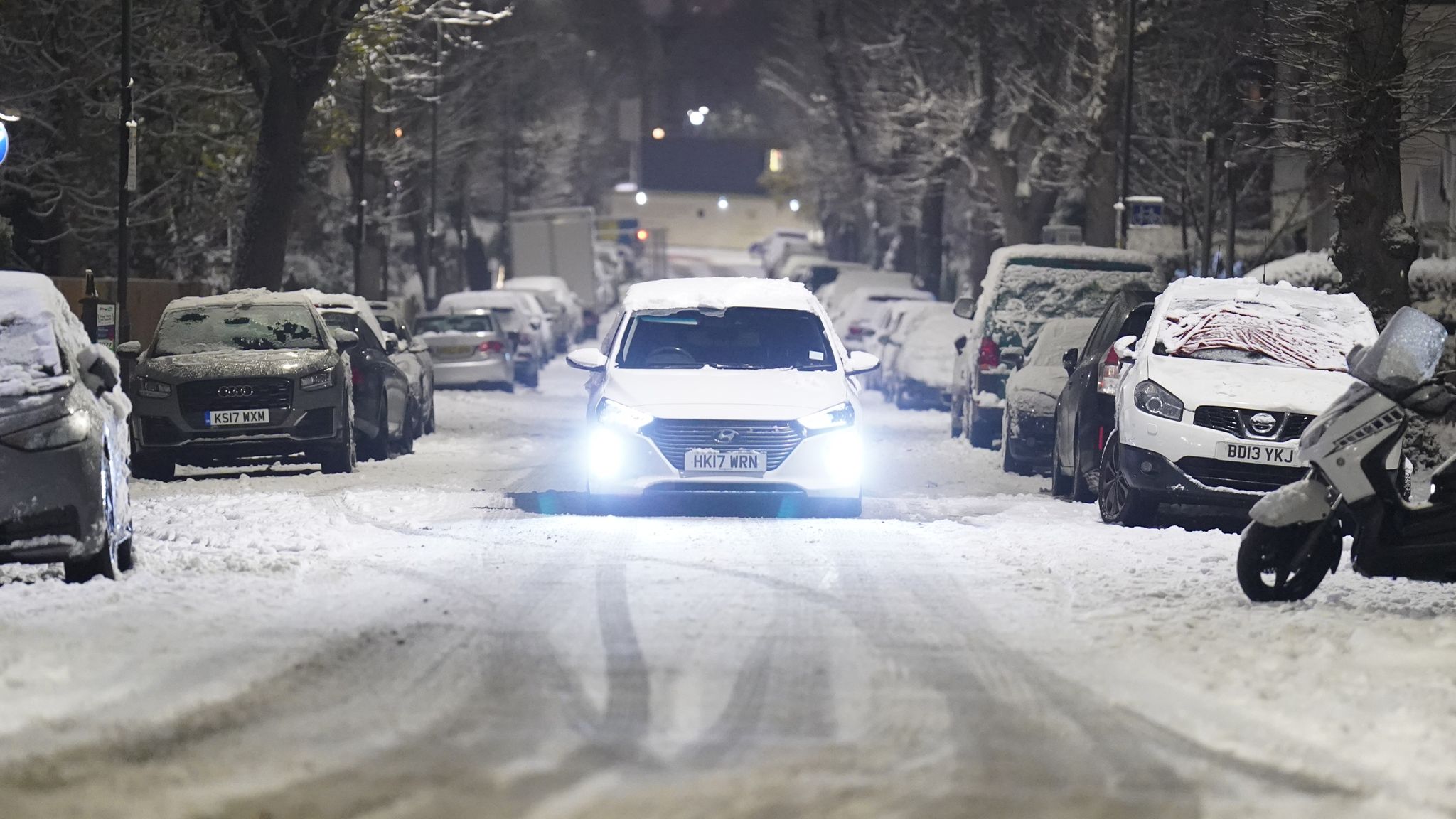 UK weather: The big freeze across Britain in pictures | UK News | Sky News