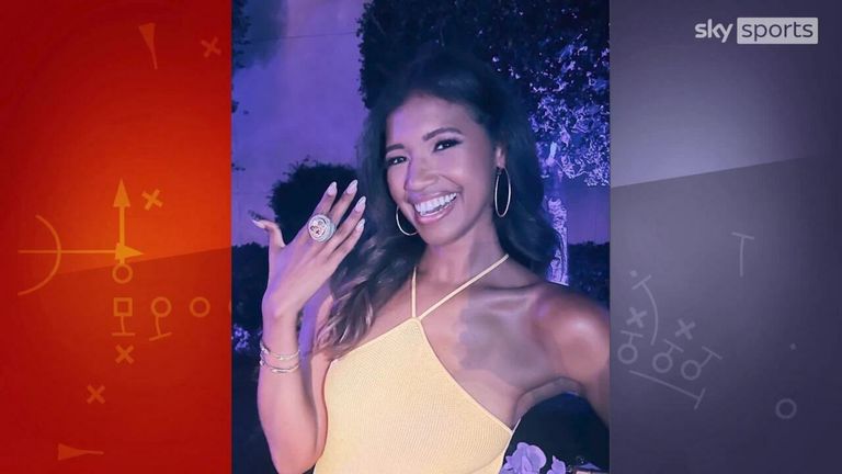 Kirsten Watson: Los Angeles Rams Super Bowl ring 'incredible!' | Video ...