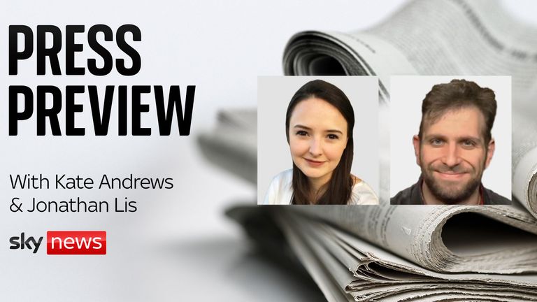 Press preview with Kate Andrews of The Spectator and journalist and ...