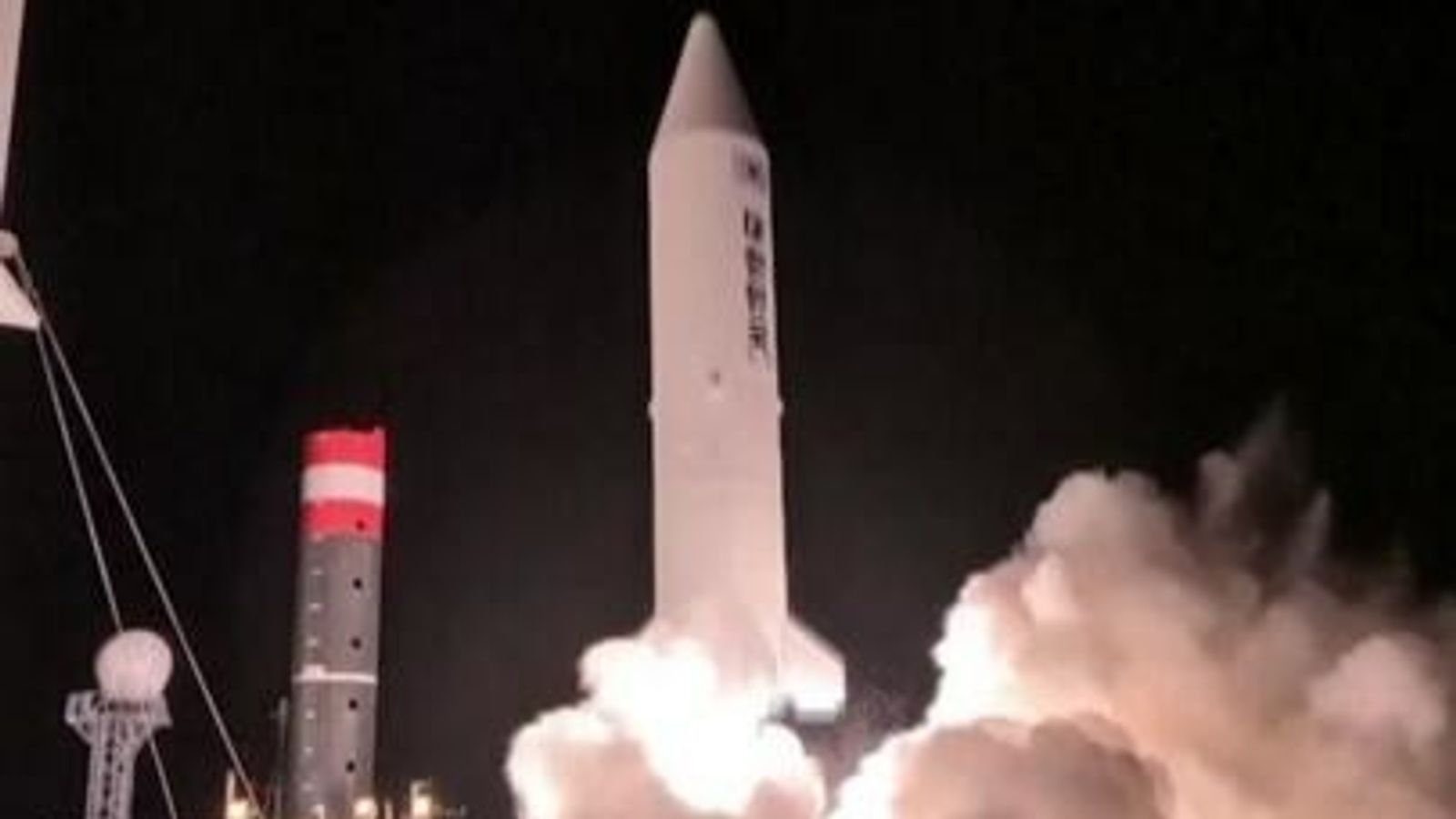 South Korea's latest rocket test | World News | Sky News