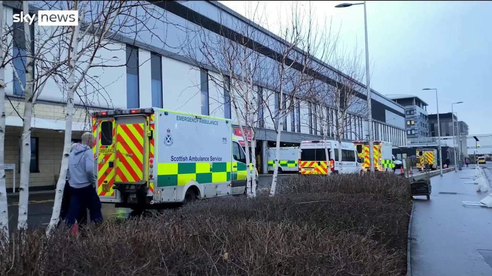 Scotland in the grip of an NHS crisis | UK News | Sky News