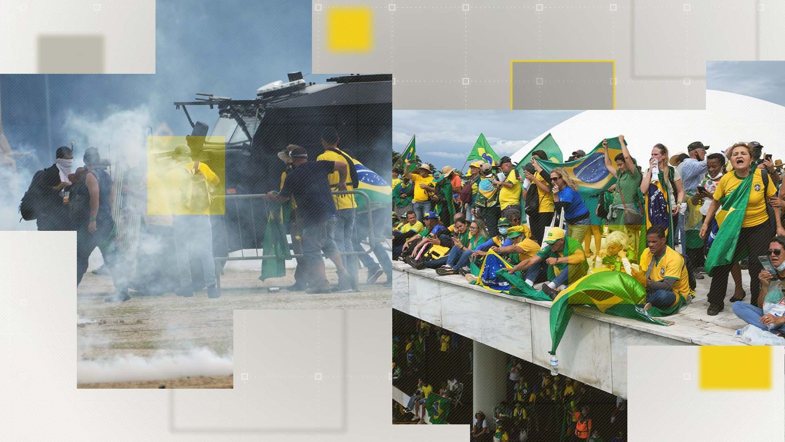 Brazil riots: How the storming of Congress unfolded | World News | Sky News