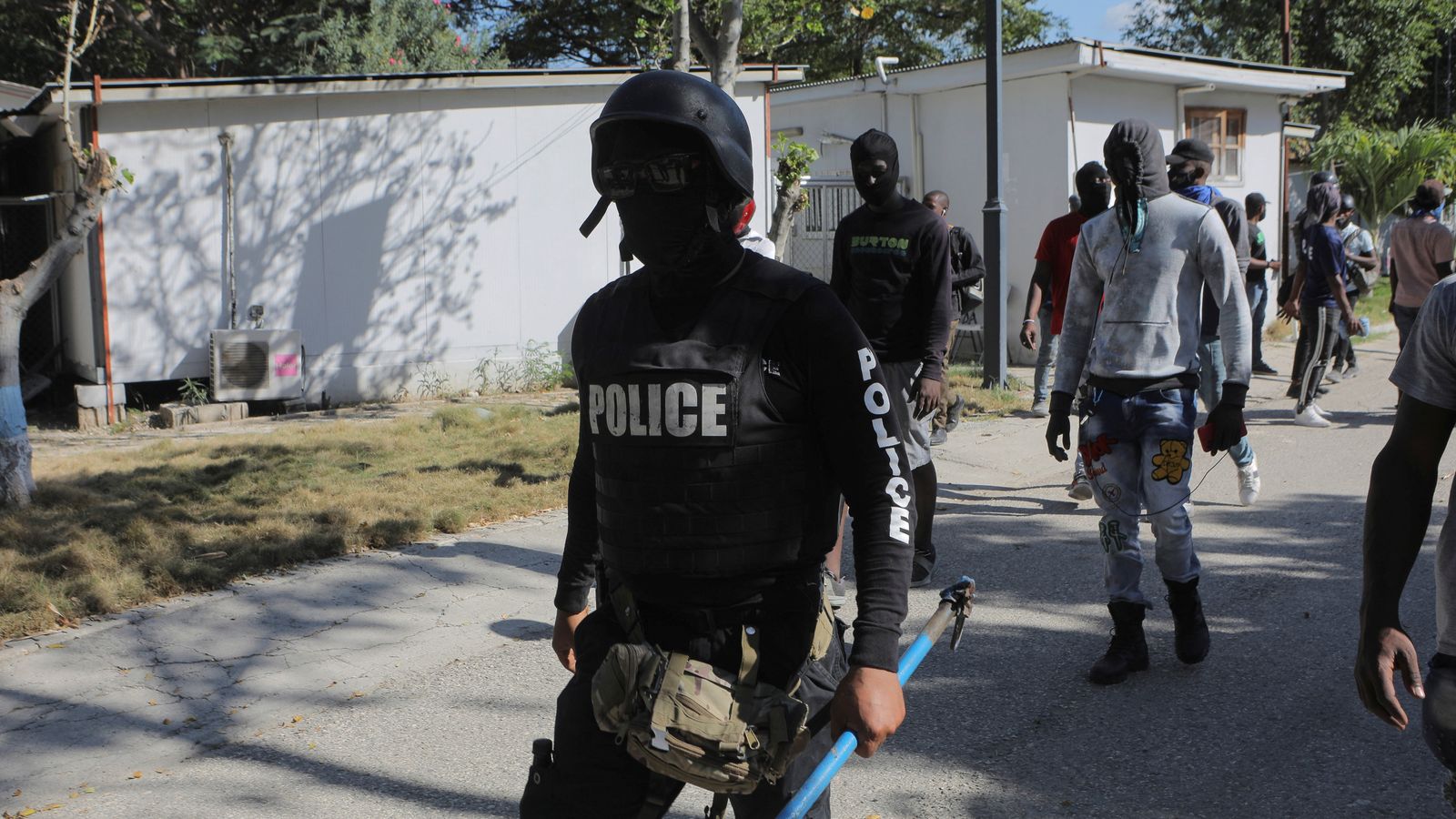 Rioting police rebels in Haiti seize Port-au-Prince streets in protest ...