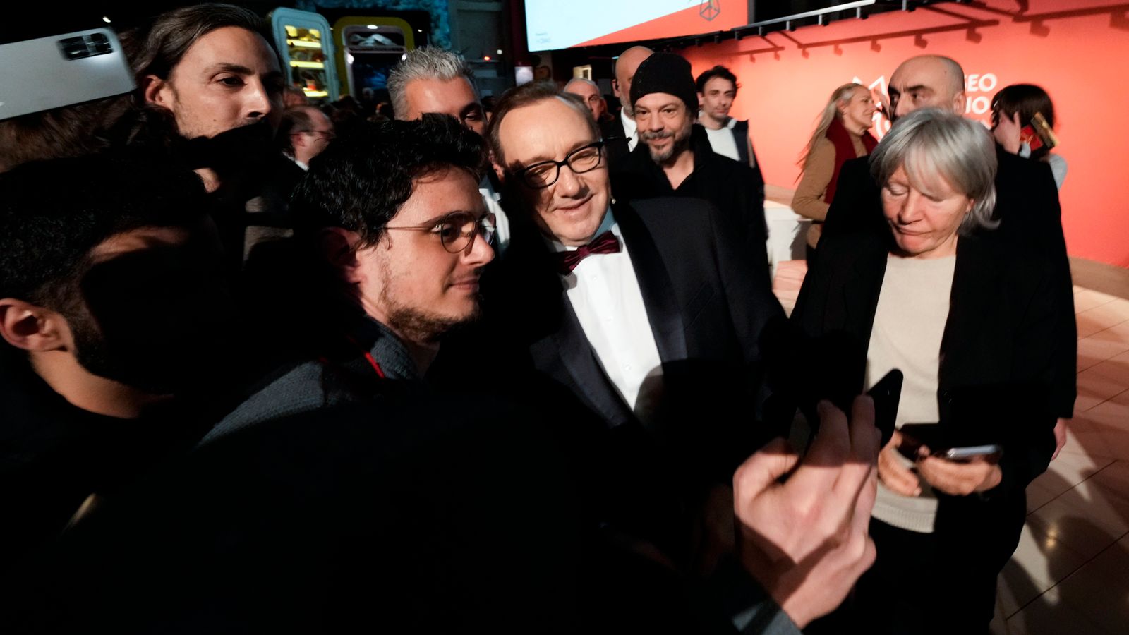 Kevin Spacey picks up lifetime achievement award in Italy - days after ...