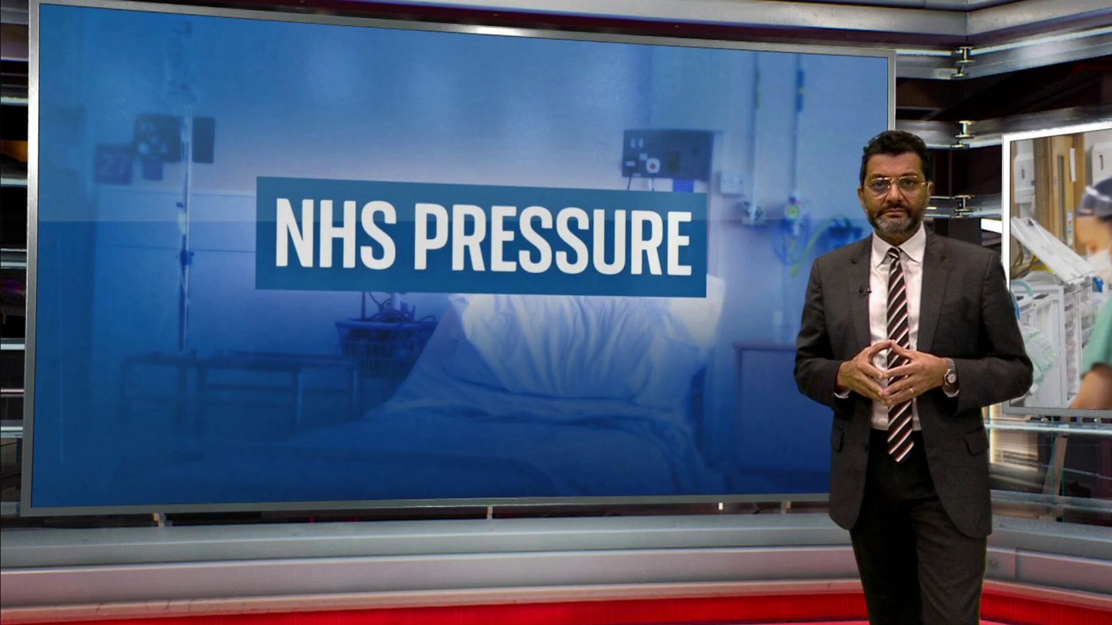 Data showing NHS is under stress | News UK Video News | Sky News