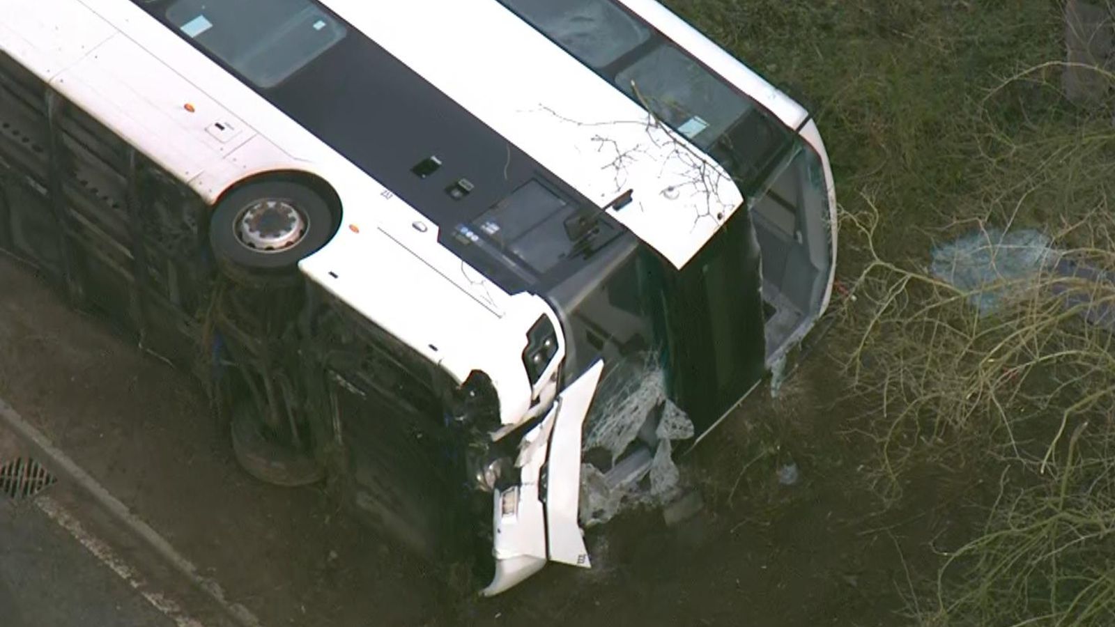 Dozens injured with some in hospital after double-decker bus with 71 on ...