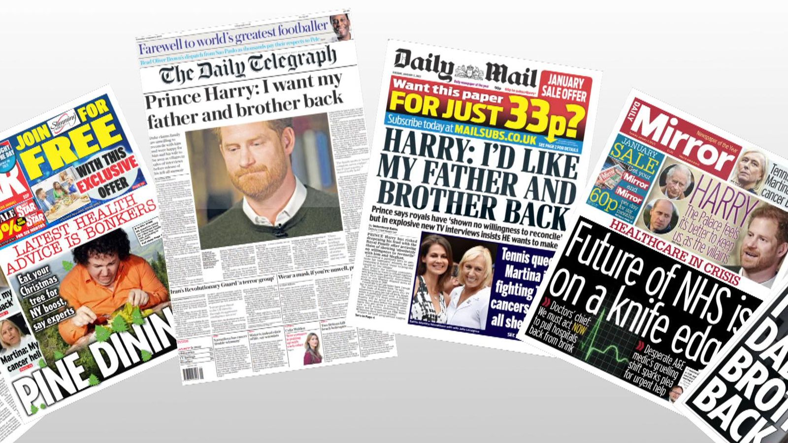 Tuesday's national newspaper front pages | UK News | Sky News