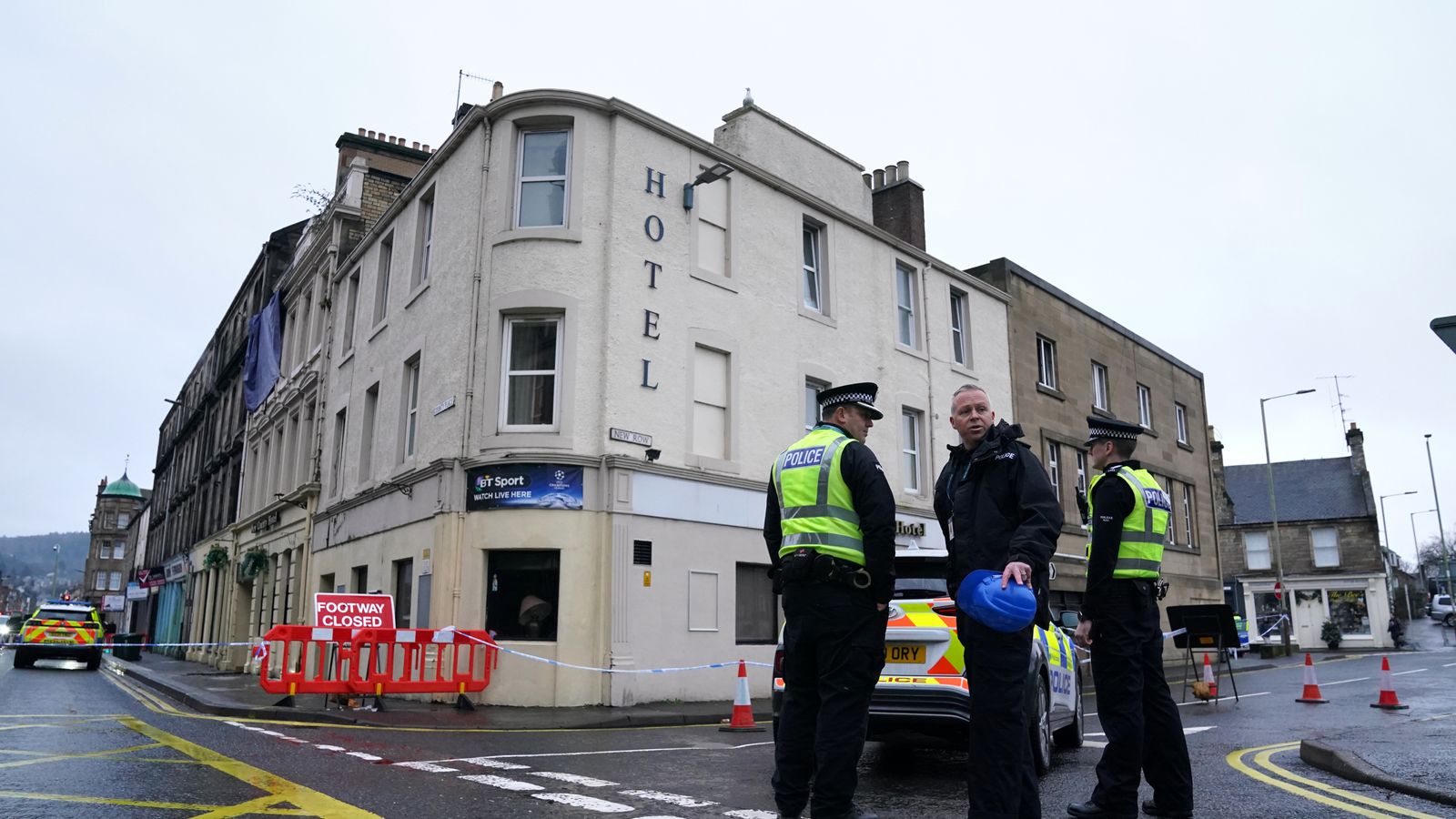 Victims of Perth hotel fire tragedy named | UK News | Sky News