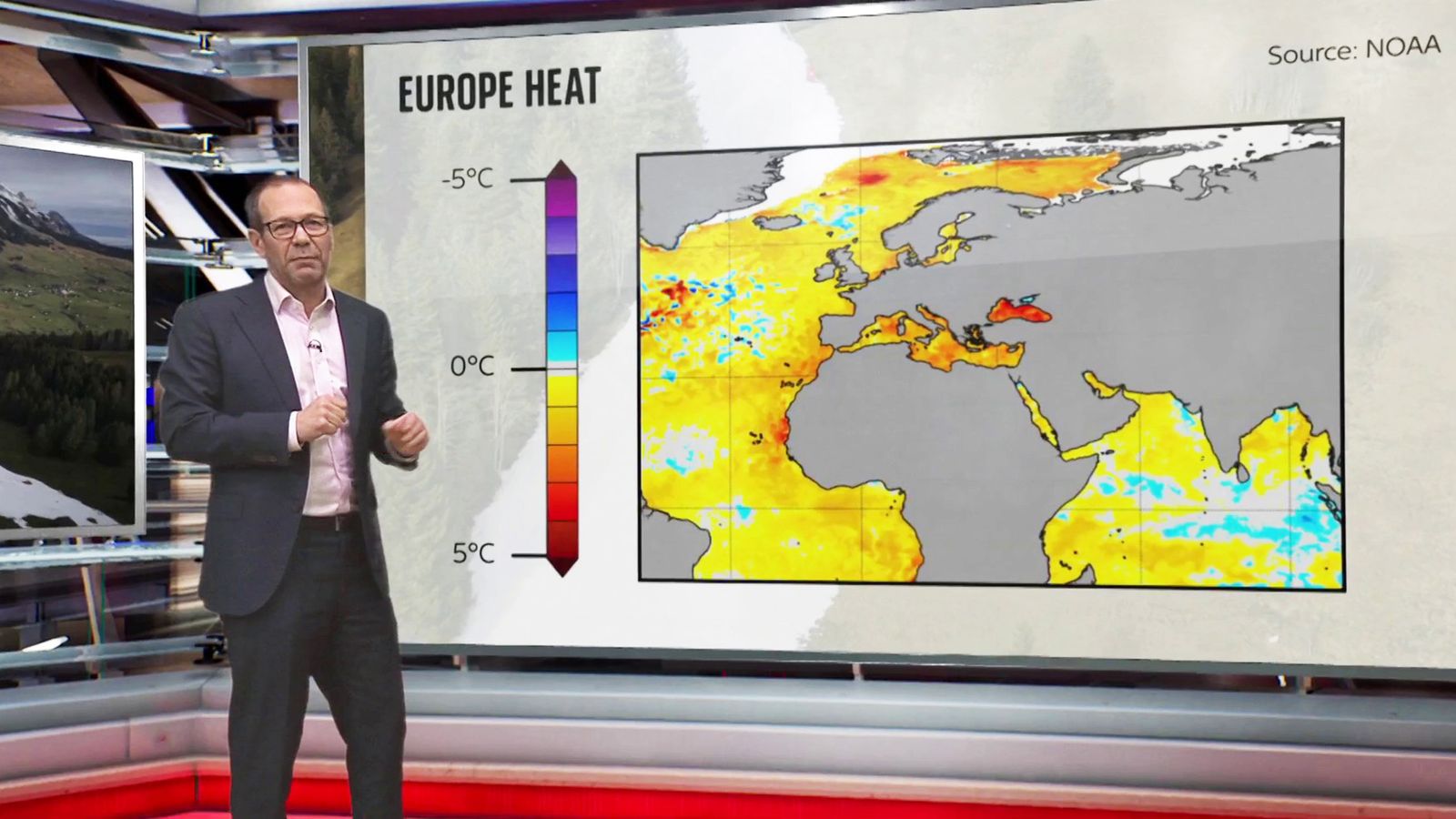 Europe's midwinter heatwave | World News | Sky News