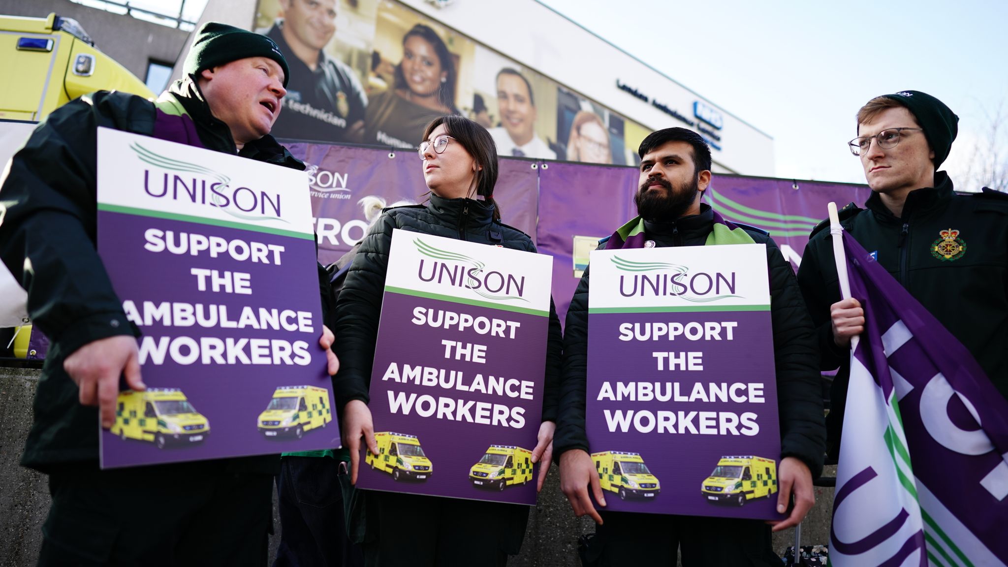 Rising public support for unions despite widespread strikes, Sky News ...