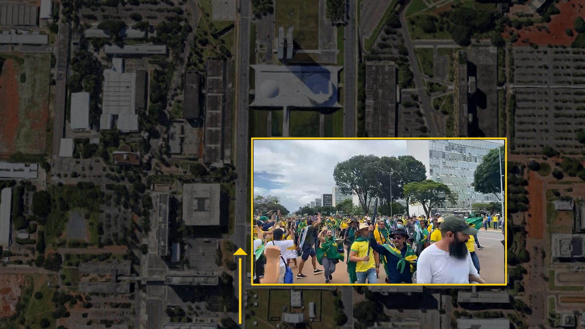 Brazil riots: How the storming of Congress unfolded | World News | Sky News