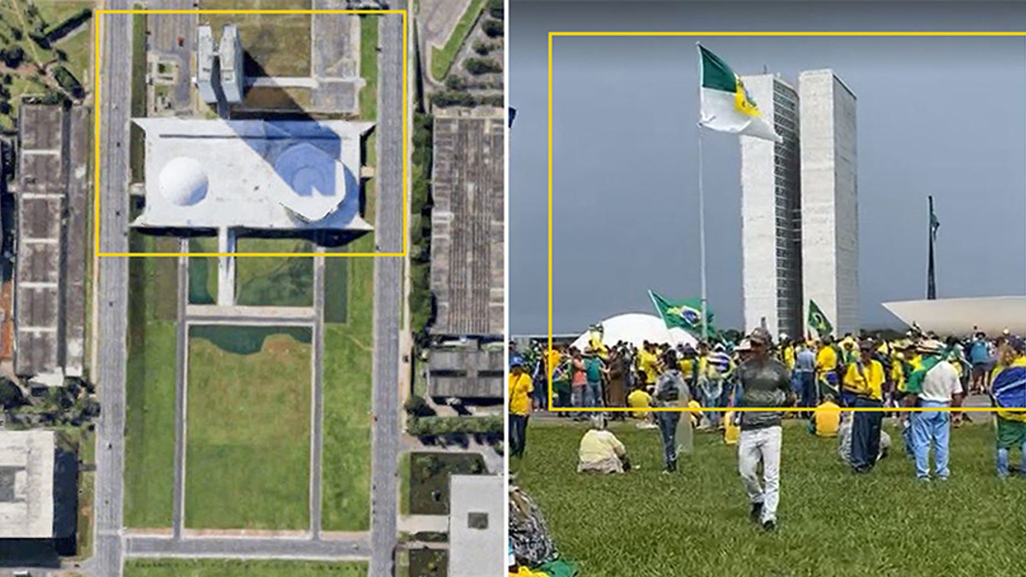 Brazil riots: How the storming of Congress unfolded | World News | Sky News