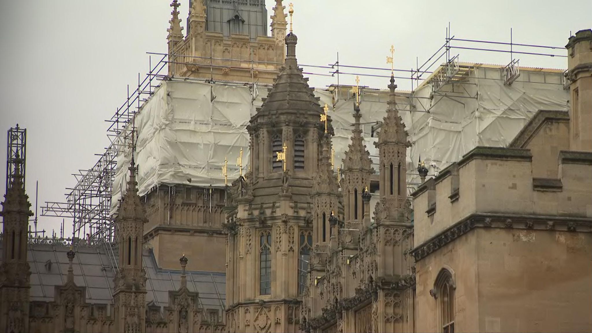 Parliament so crumbling and asbestos-riddled it's at risk of being ...