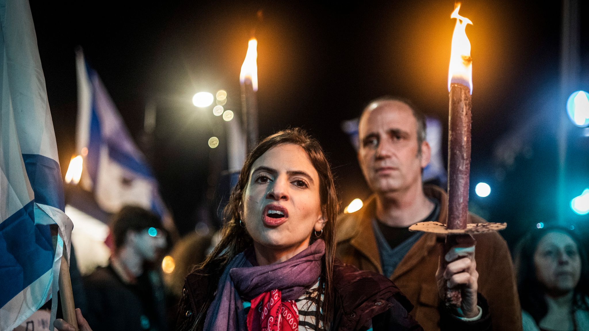 Tens of thousands of Israelis protest against Netanyahu's legal reforms ... Tens of thousands of Israelis protest against Netanyahu's legal reforms ...