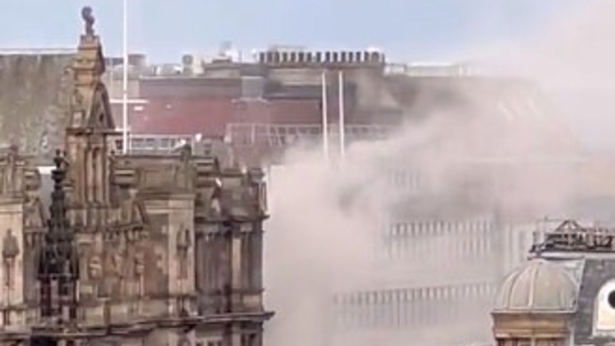 Cause of Jenners fire in Edinburgh still 'unknown' - with emergency ...