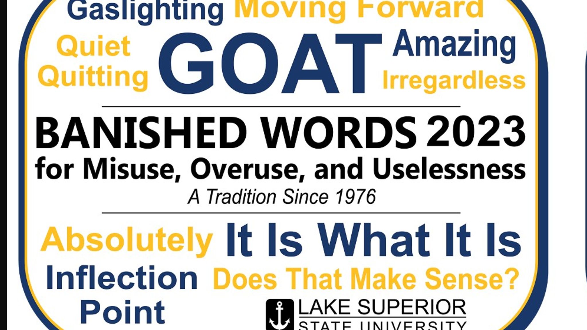 Tych 10 słów na rok 2023 zostało „pominiętych” – a niektóre używają ...