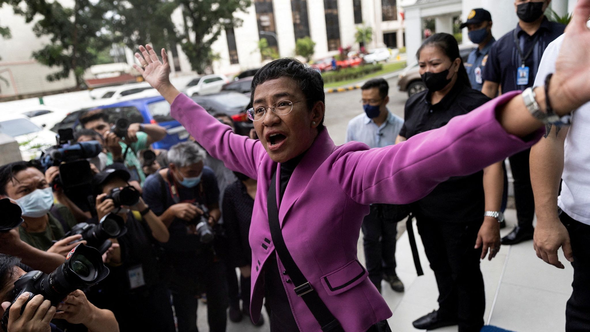 Nobel Peace Prize winner Maria Ressa cleared of 'bogus' tax evasion ...