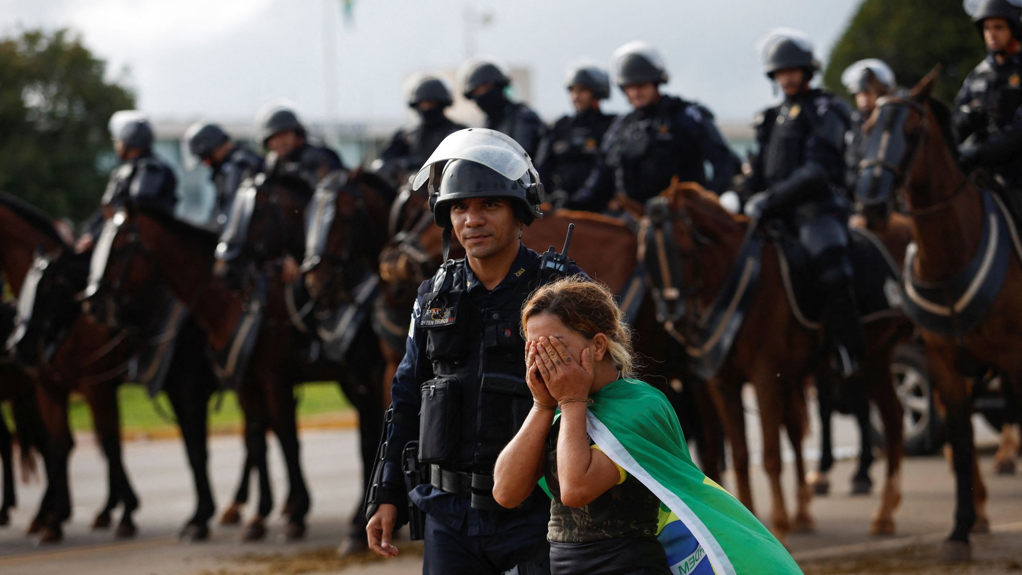 Brazil: Around 1,500 detained following storming of government ...