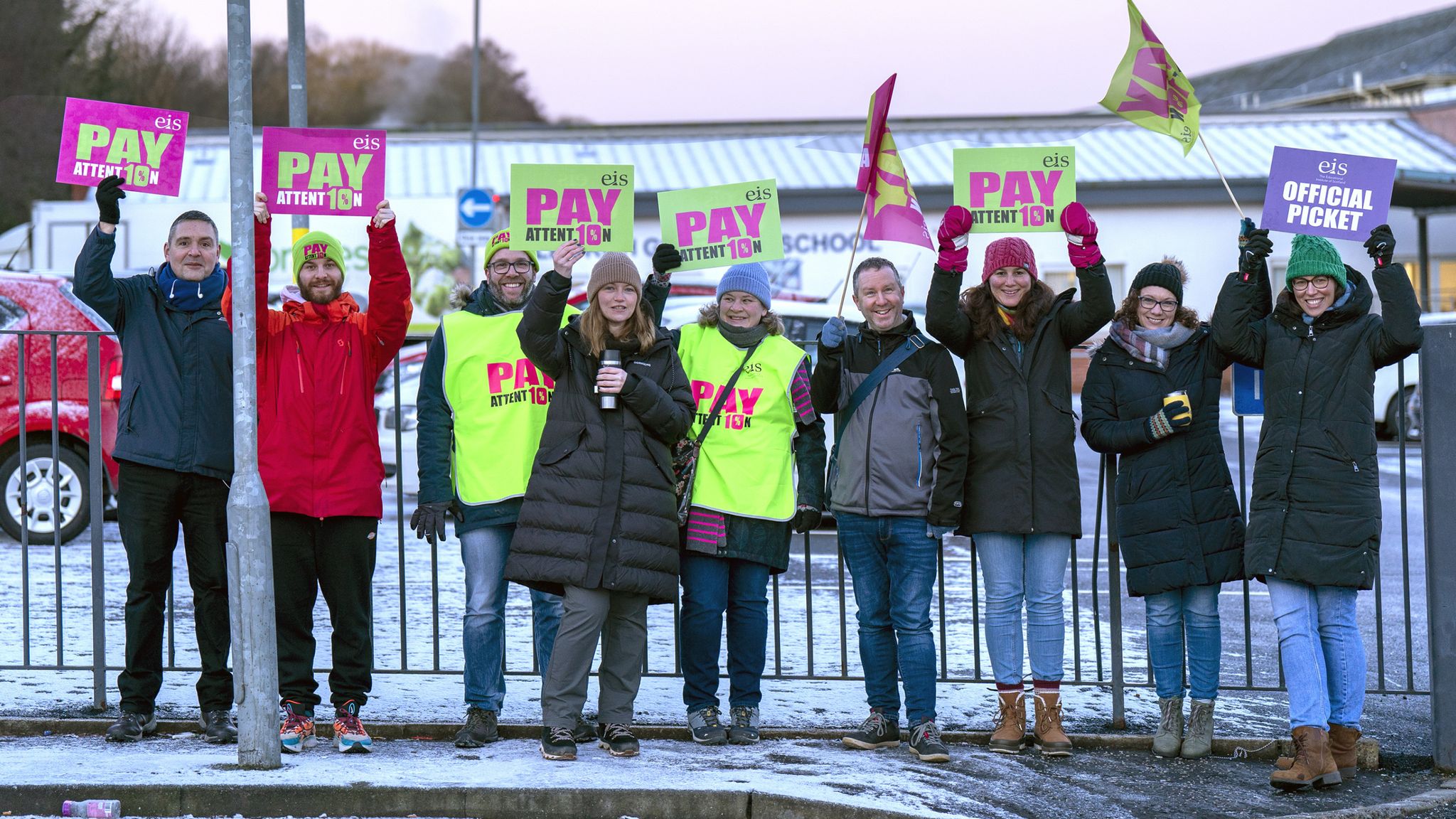 Union 'surprised' teacher strikes in Scotland 'got this far' as pay ...