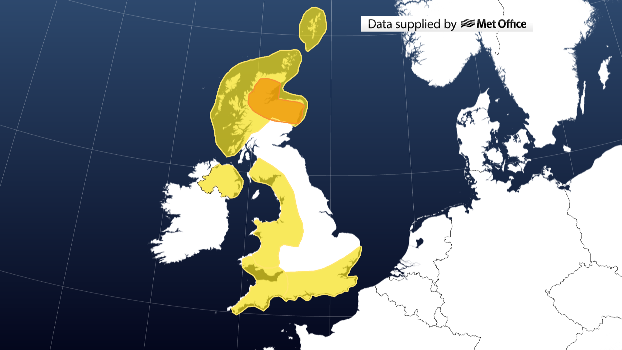 UK weather: Lows of -9.8C recorded yesterday, Met Office reveals - as ...